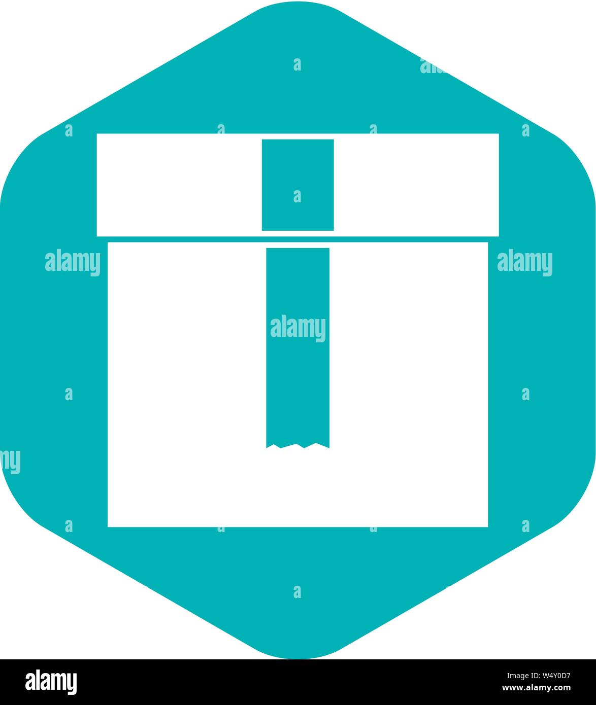 Box icon, simple style Stock Vector Image & Art - Alamy