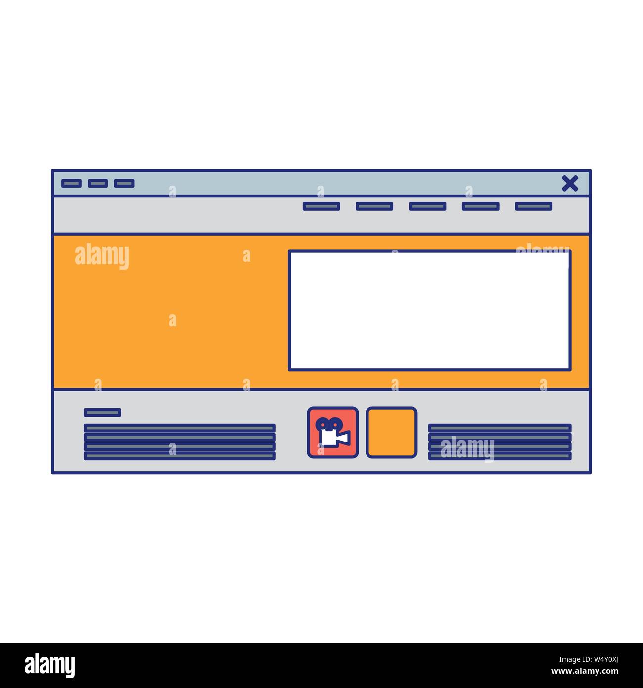 technology digital online modern cartoon Stock Vector Image & Art - Alamy