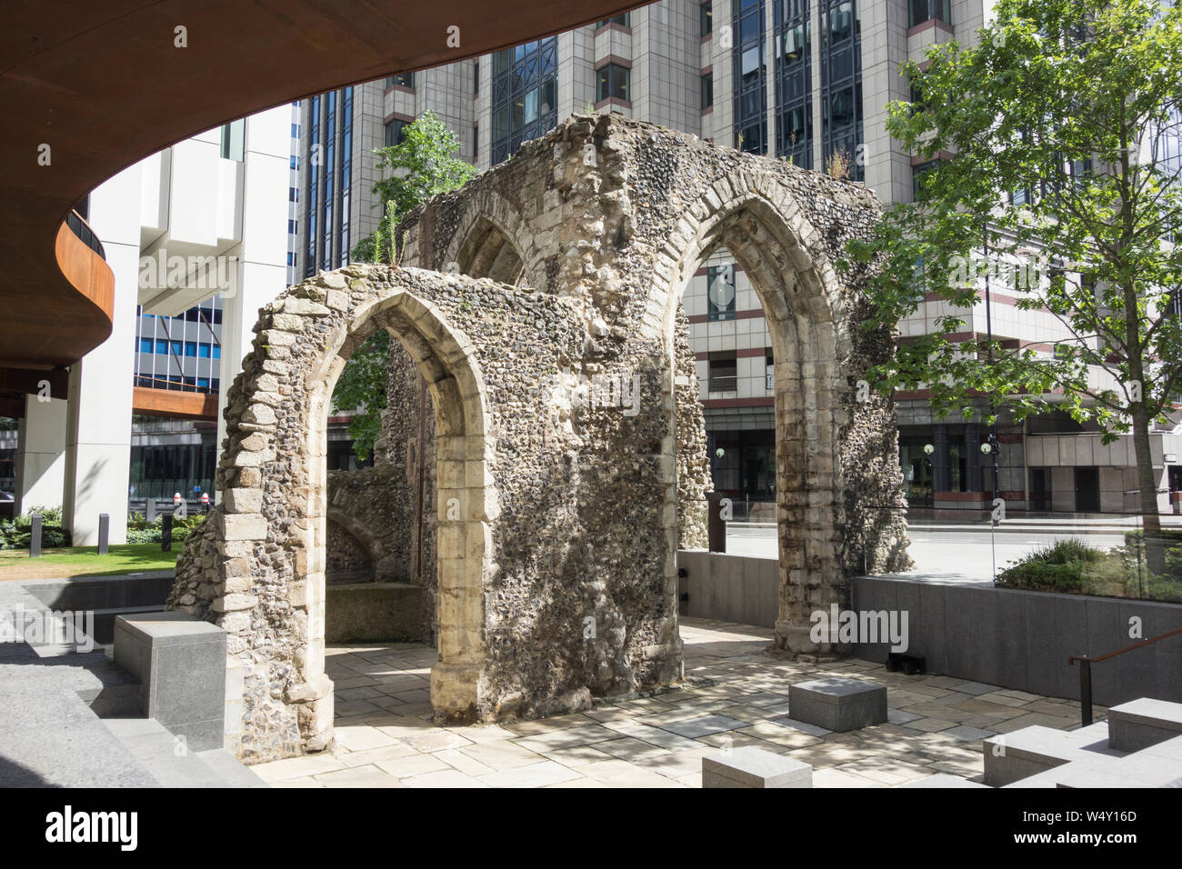 St alphage highwalk hi-res stock photography and images - Alamy