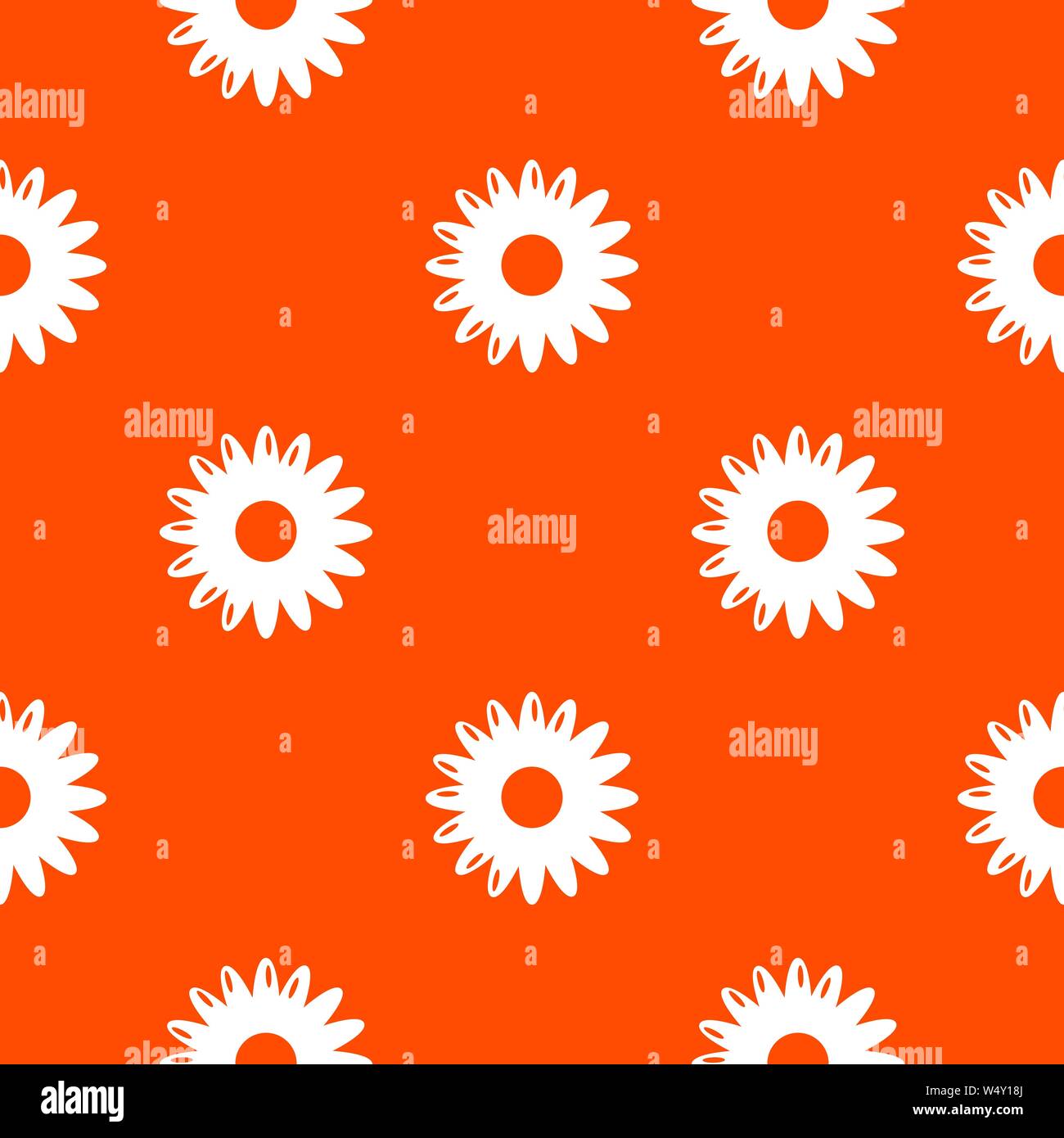 Honey flower pattern vector orange Stock Vector Image & Art - Alamy
