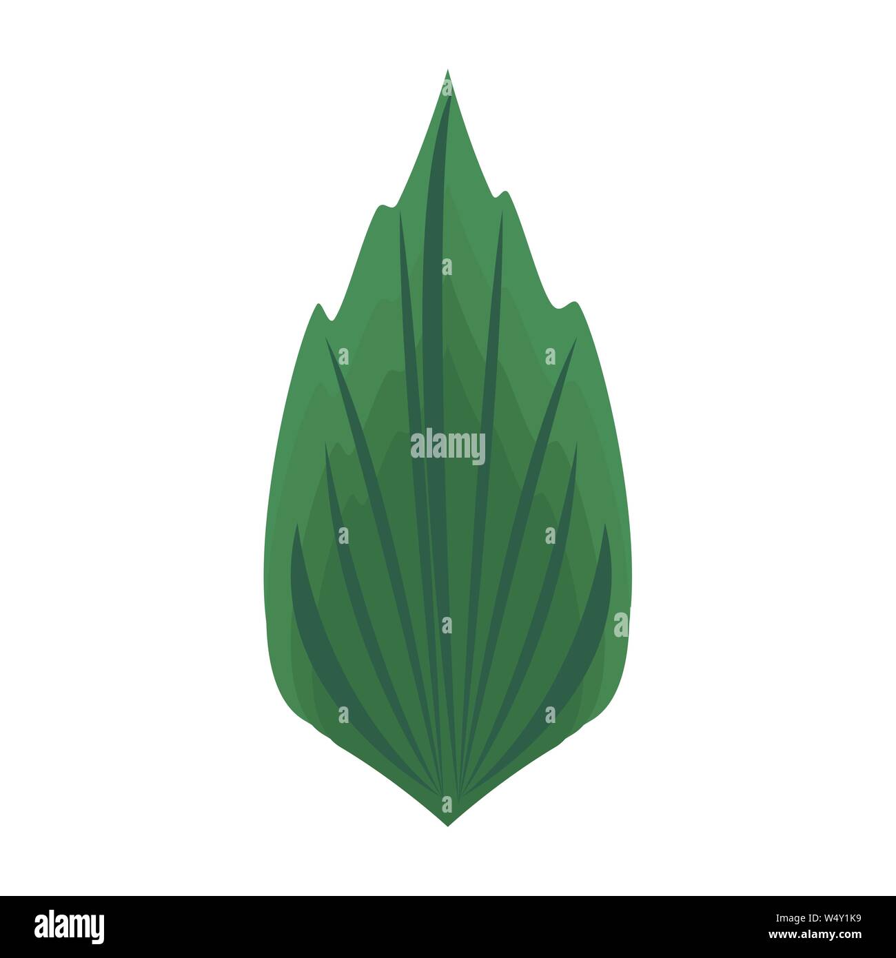 sheet plant nature leaf cartoon Stock Vector Image & Art - Alamy