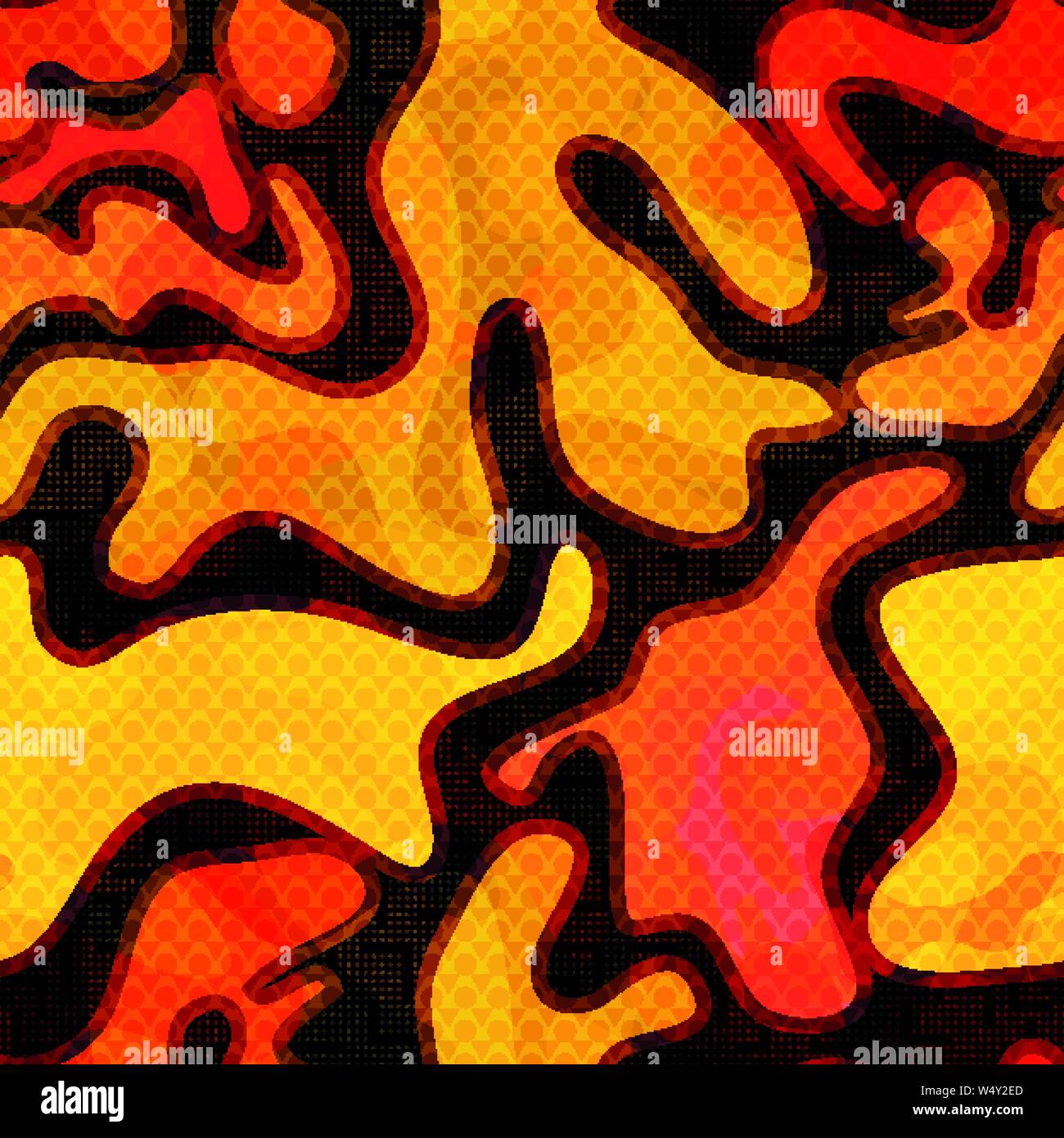 Orange graffiti Stock Vector Images - Alamy