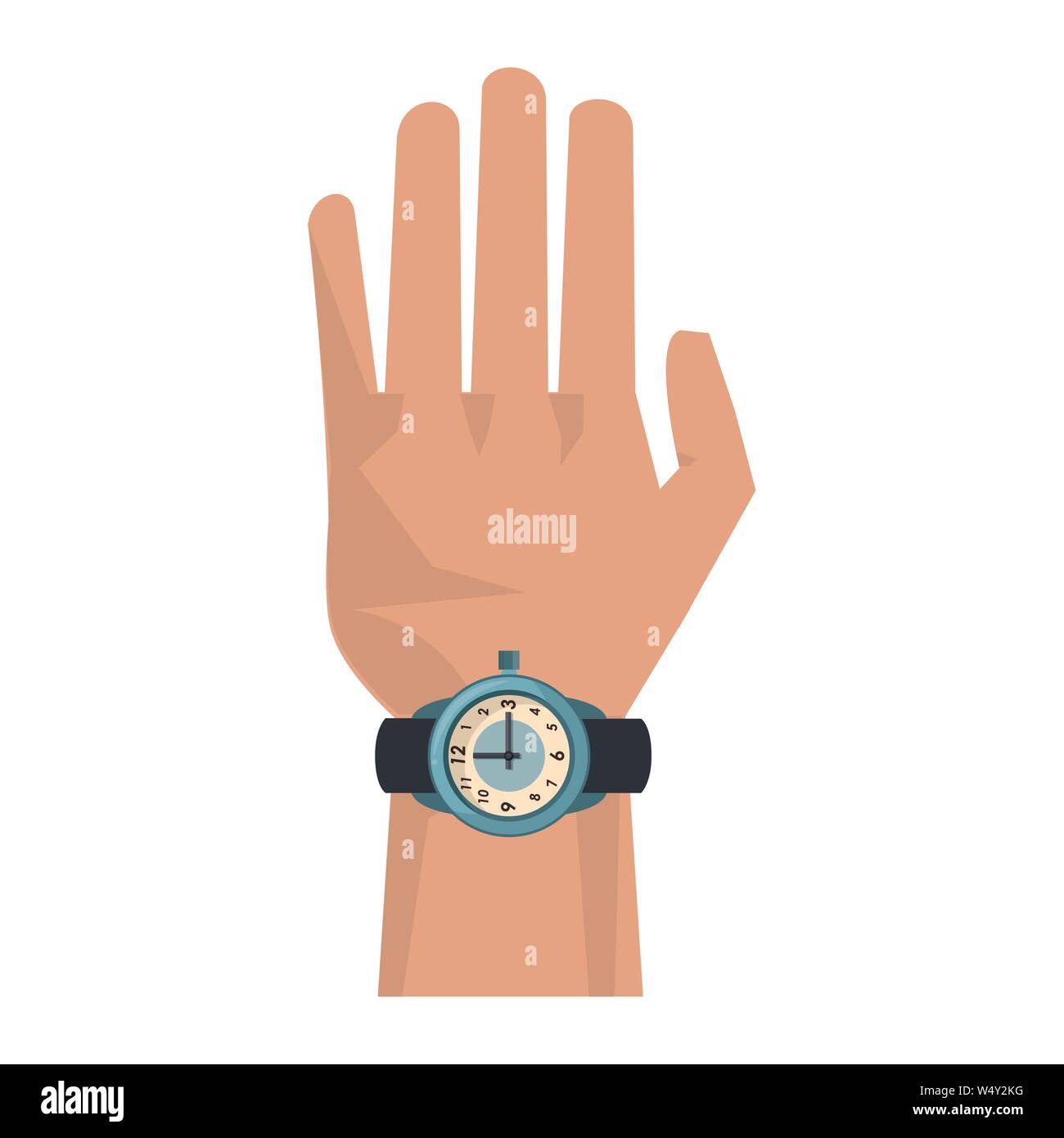 time clock watch alarm cartoon Stock Vector Image & Art - Alamy