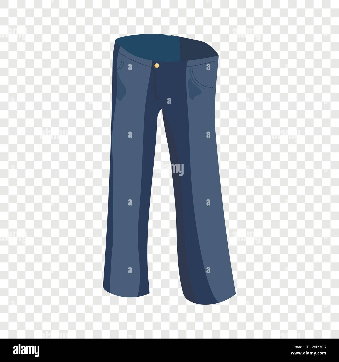 Jeans icon, cartoon style Stock Vector Image & Art - Alamy