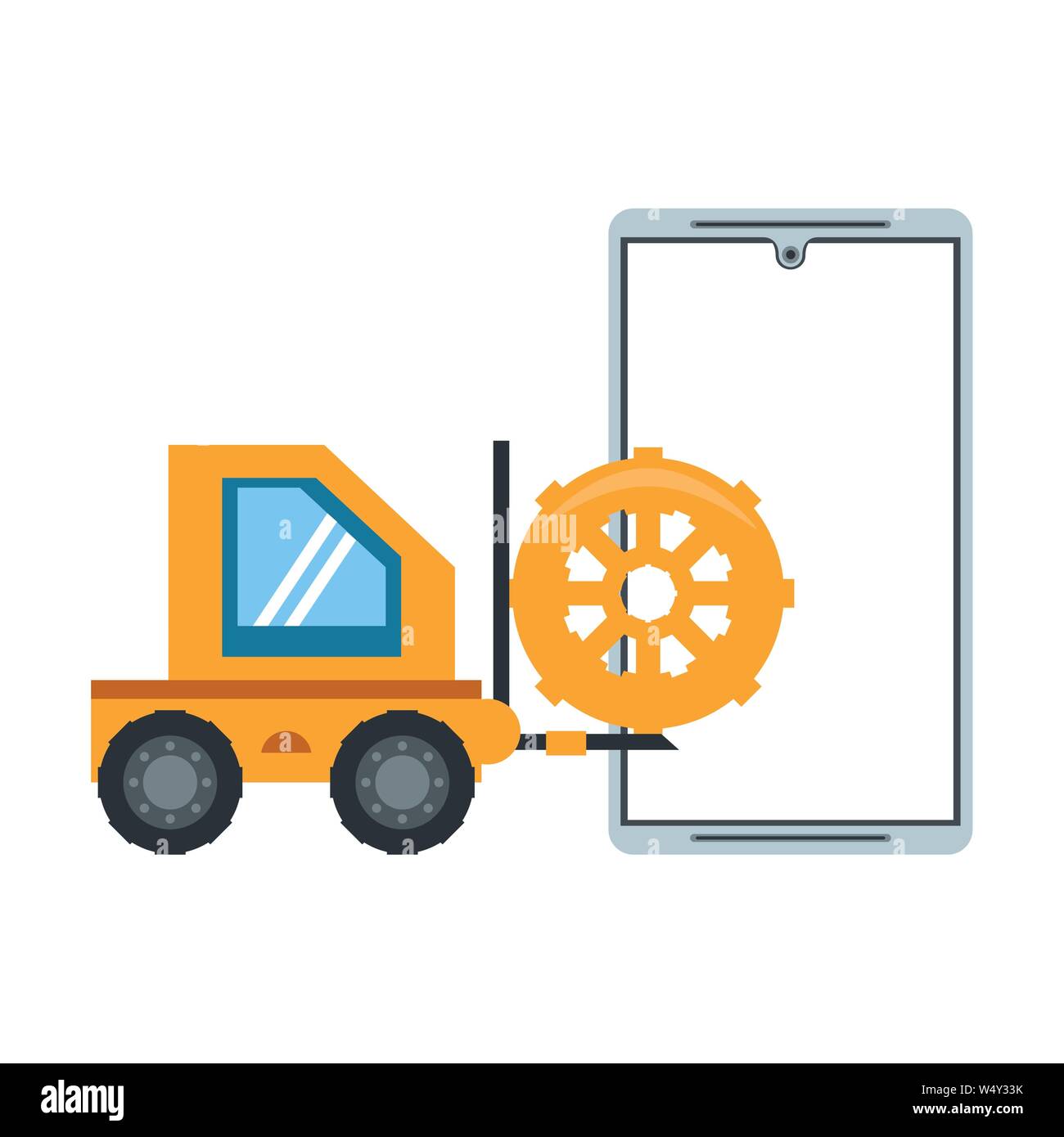 maintenance support technology web cartoon Stock Vector Image & Art - Alamy