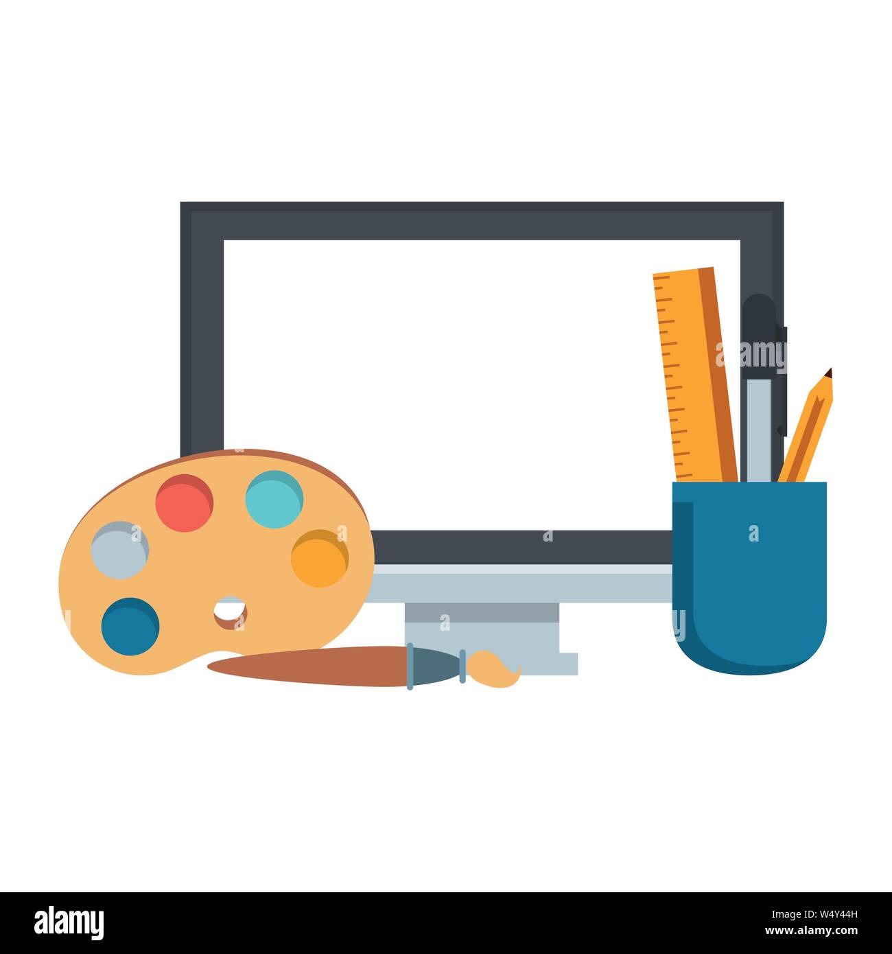 maintenance support technology web cartoon Stock Vector Image & Art - Alamy