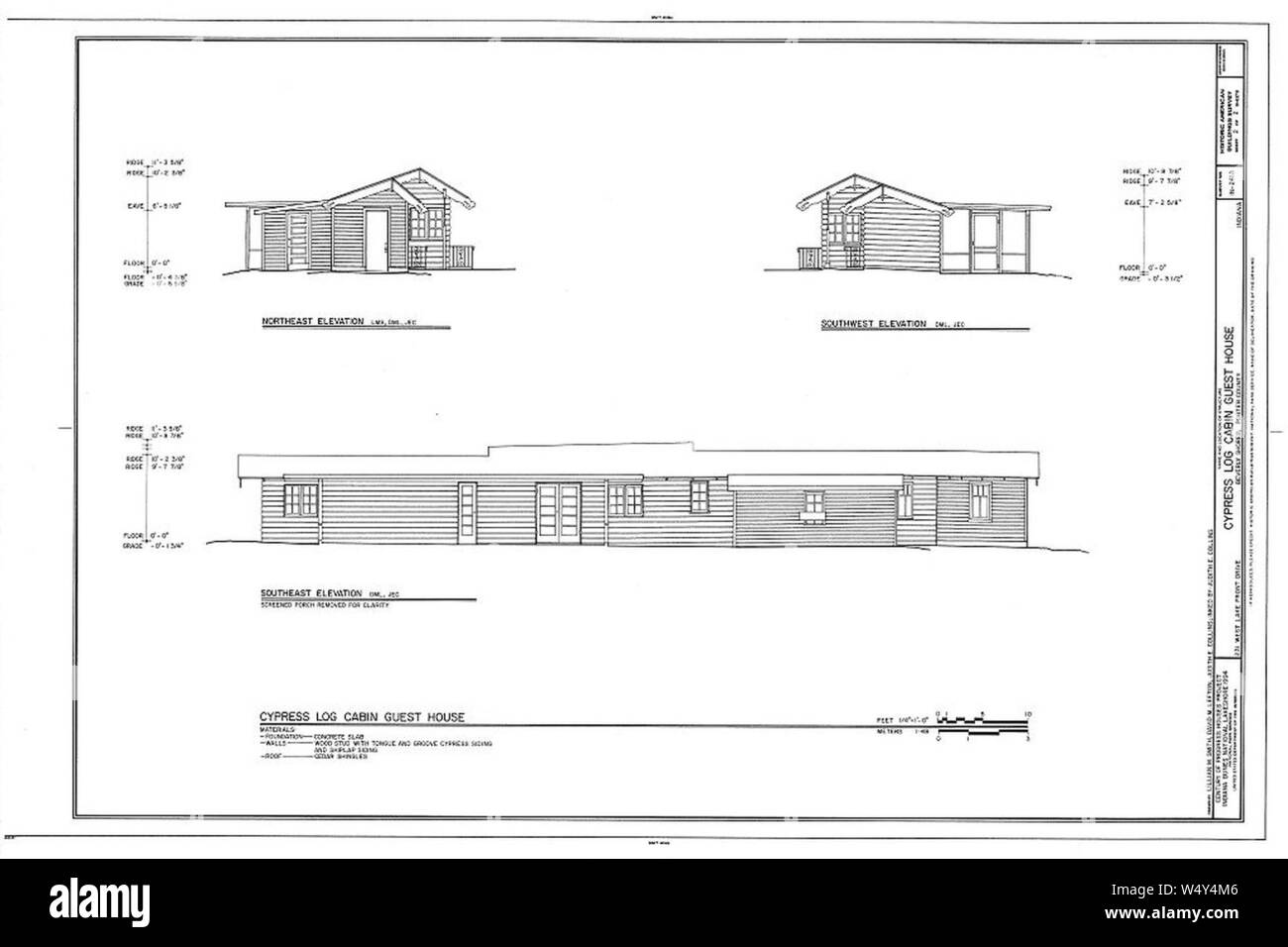 CPHD-CLH (elevations) 00002v Stock Photo - Alamy