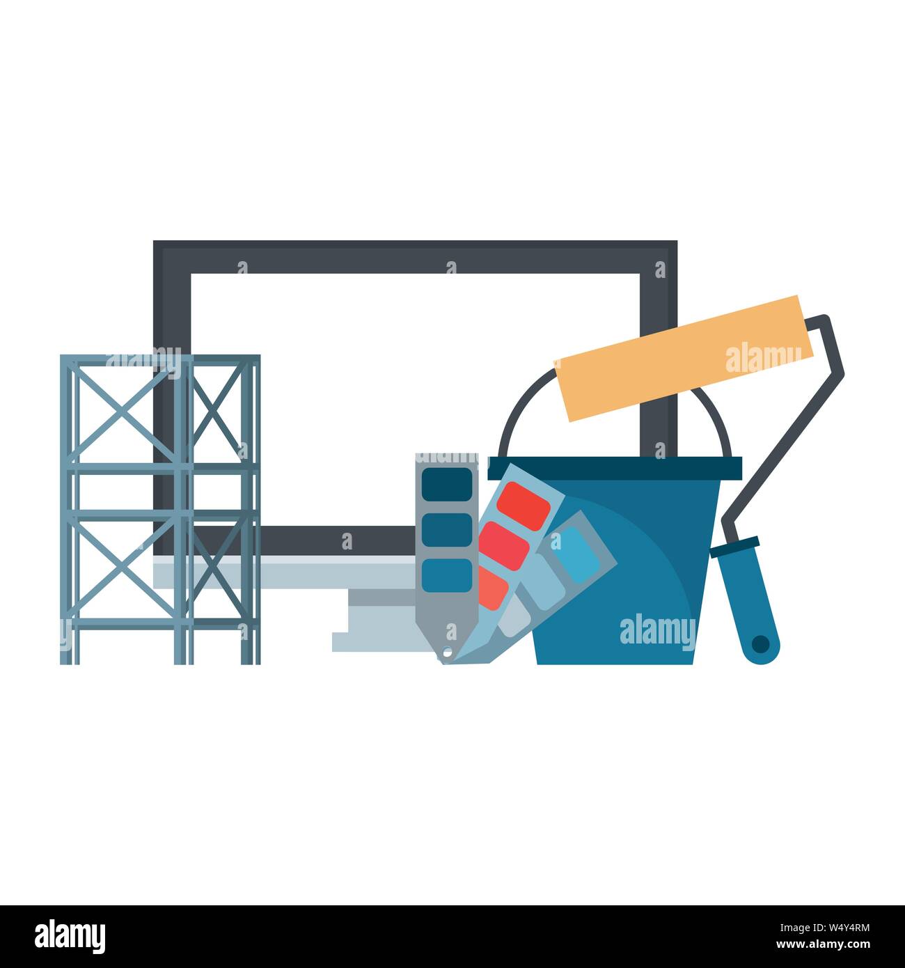 maintenance support technology web cartoon Stock Vector Image & Art - Alamy