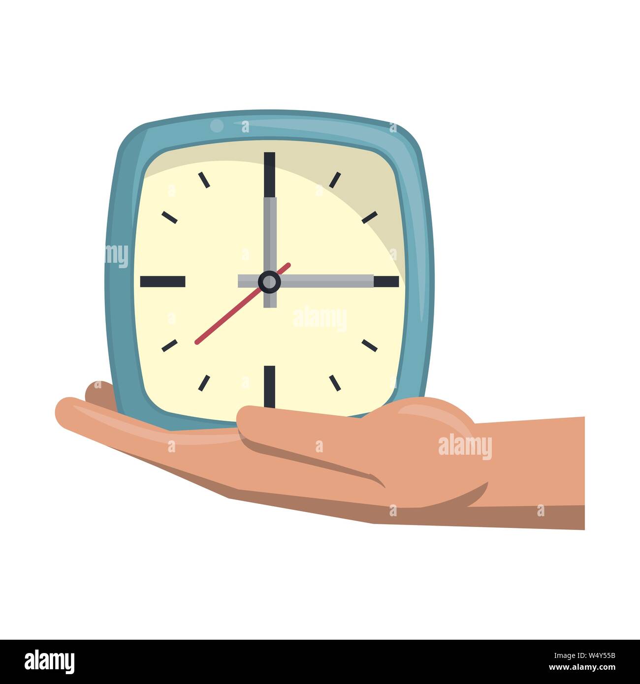 time clock watch alarm cartoon Stock Vector Image & Art - Alamy