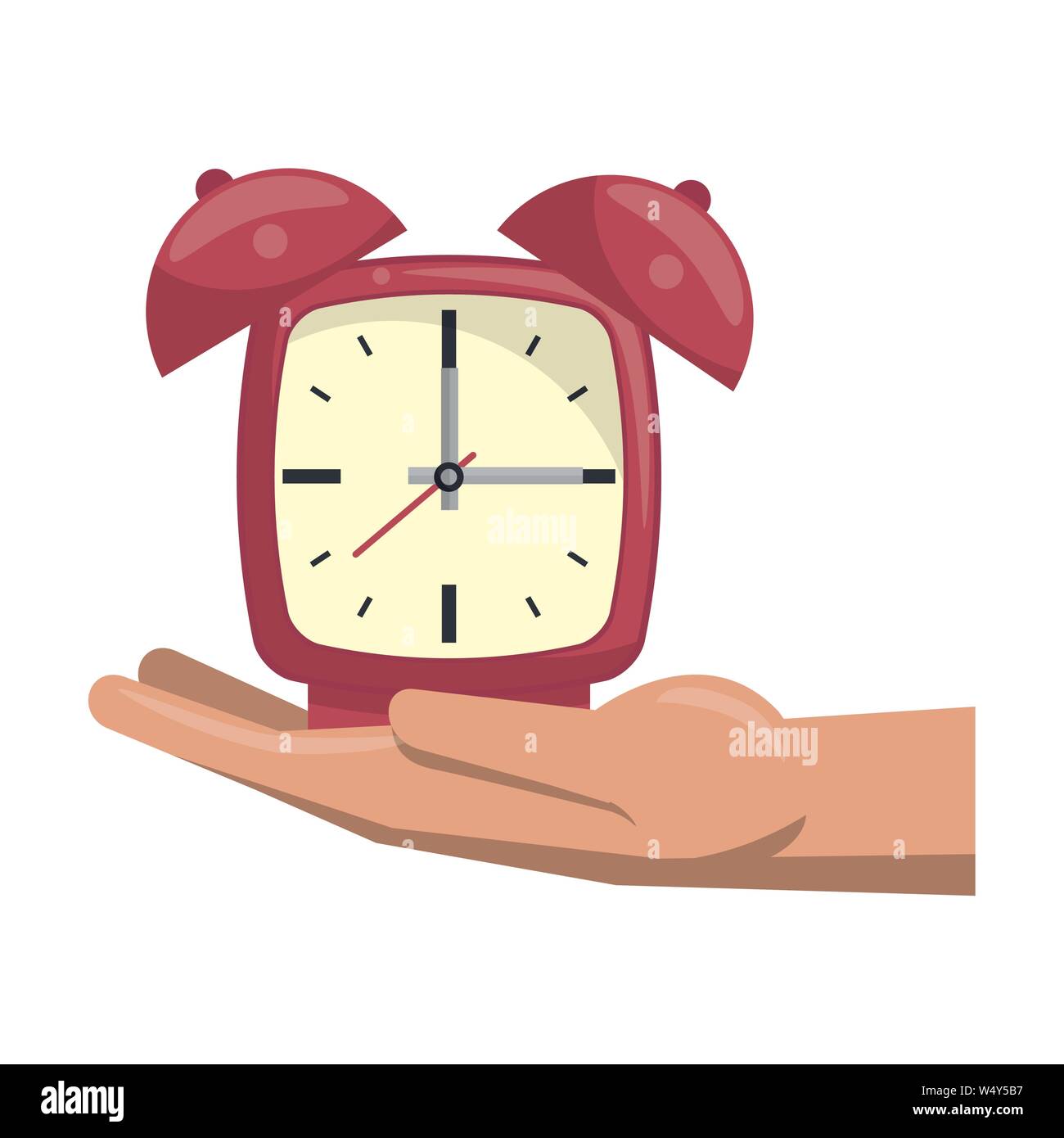 time clock watch alarm cartoon Stock Vector Image & Art - Alamy