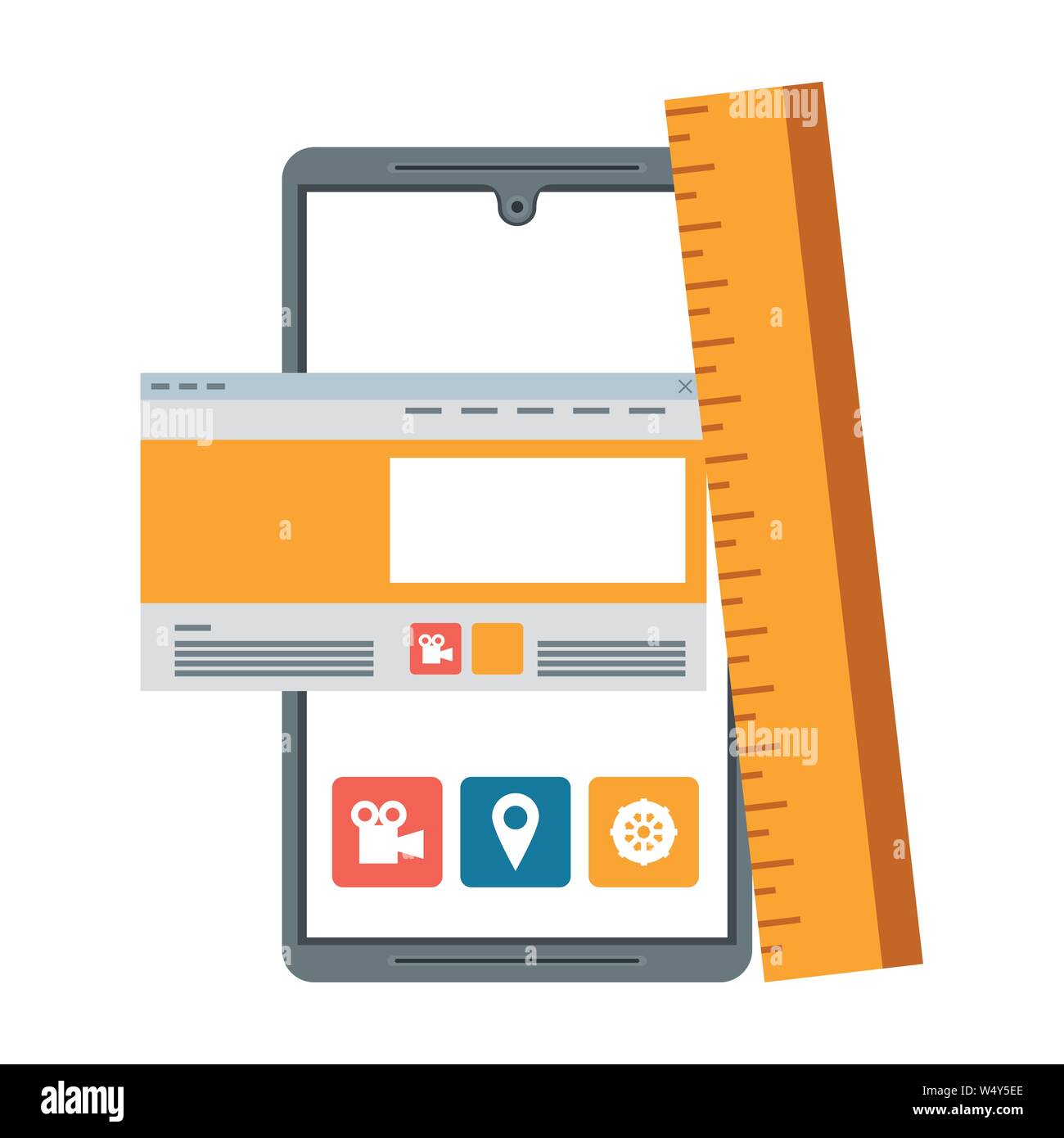 technology digital online modern cartoon Stock Vector Image & Art - Alamy