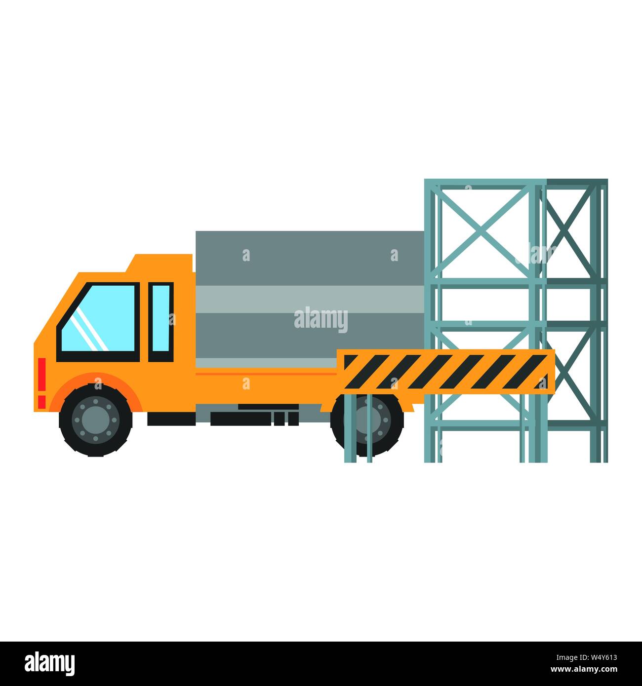construction architecture engineering industrial cartoon Stock Vector ...