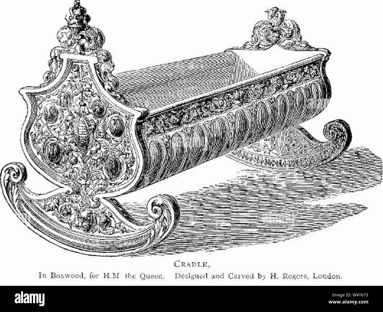 Historical cradle Cut Out Stock Images & Pictures - Alamy