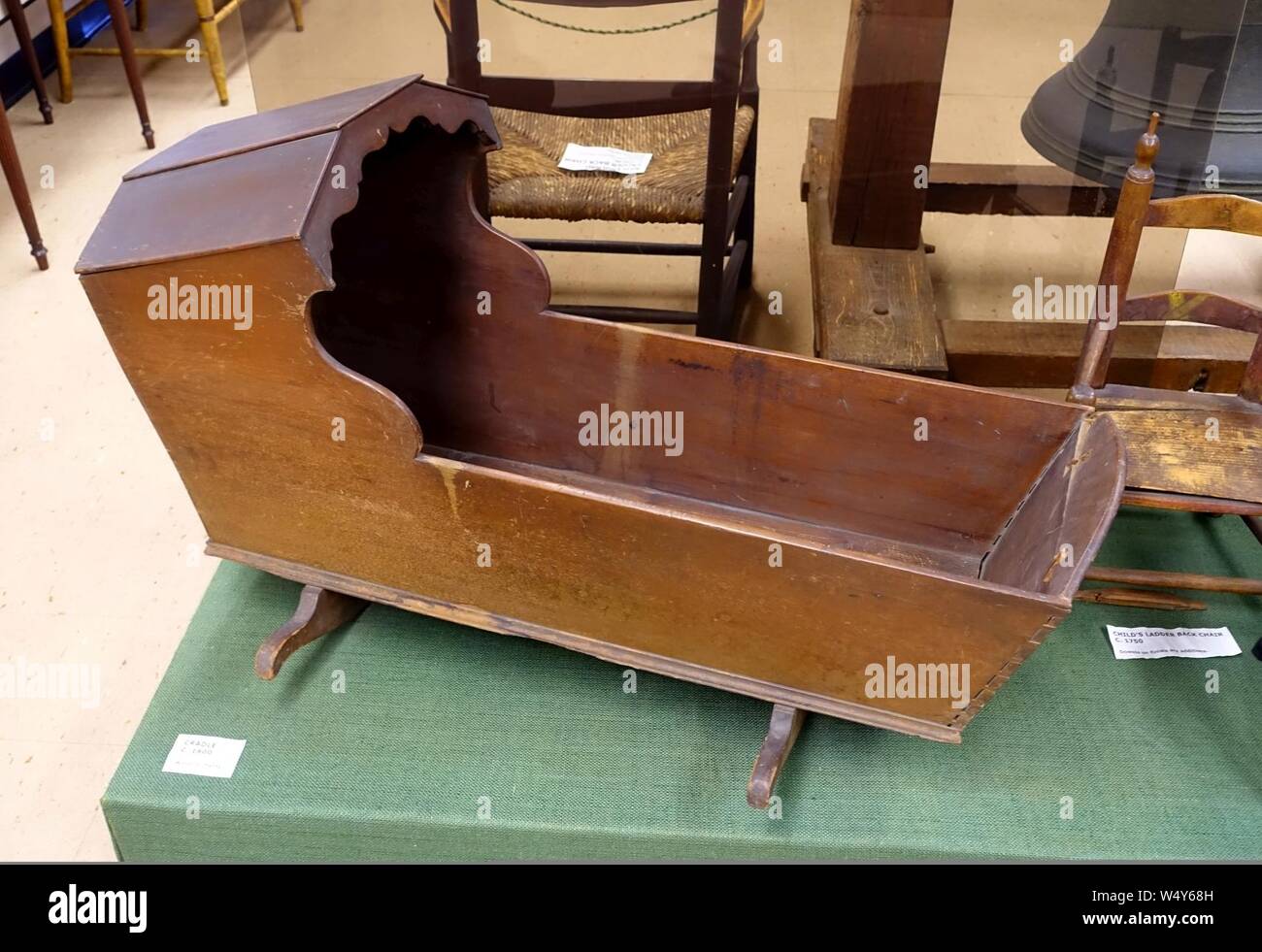 Cradle, c. 1800 - Dedham Historical Society - Dedham Massachusetts ...