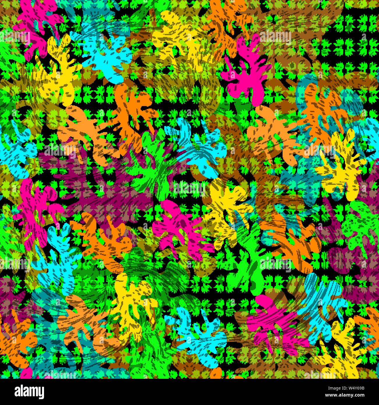 psychedelic abstract background wallpaper Stock Vector Image & Art - Alamy