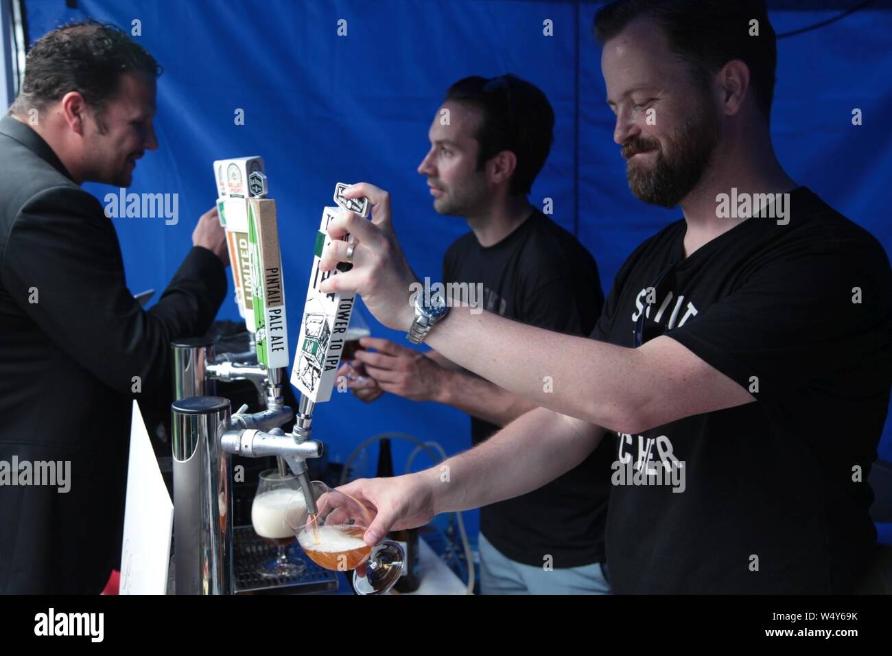 Craft Beer Promotion at the Ambassador's Residence Stock Photo - Alamy