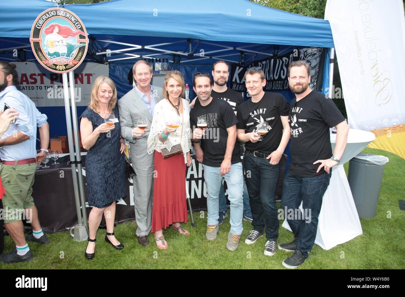 Craft Beer Promotion at the Ambassador's Residence Stock Photo - Alamy