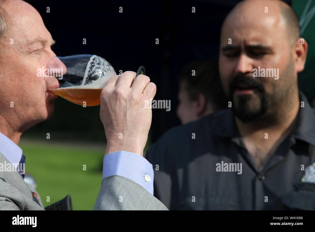 Craft Beer Promotion at the Ambassador's Residence Stock Photo - Alamy