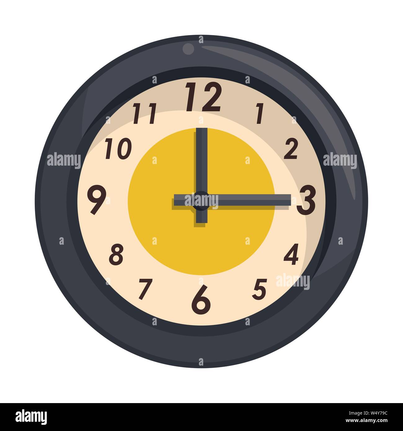 time clock watch alarm cartoon Stock Vector Image & Art - Alamy
