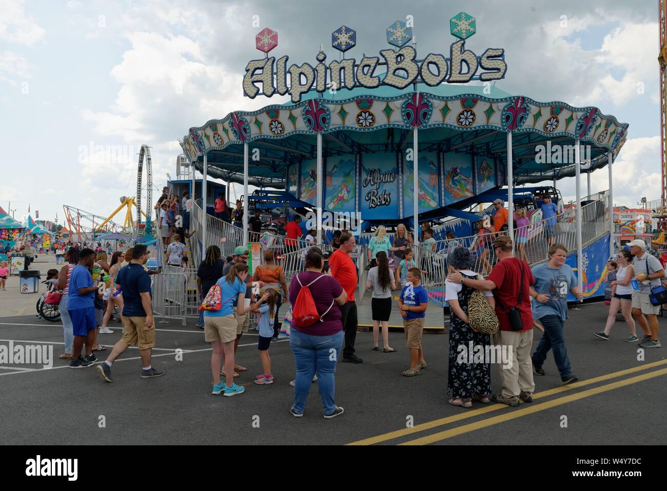 Fairgrounds attractions hi-res stock photography and images - Alamy