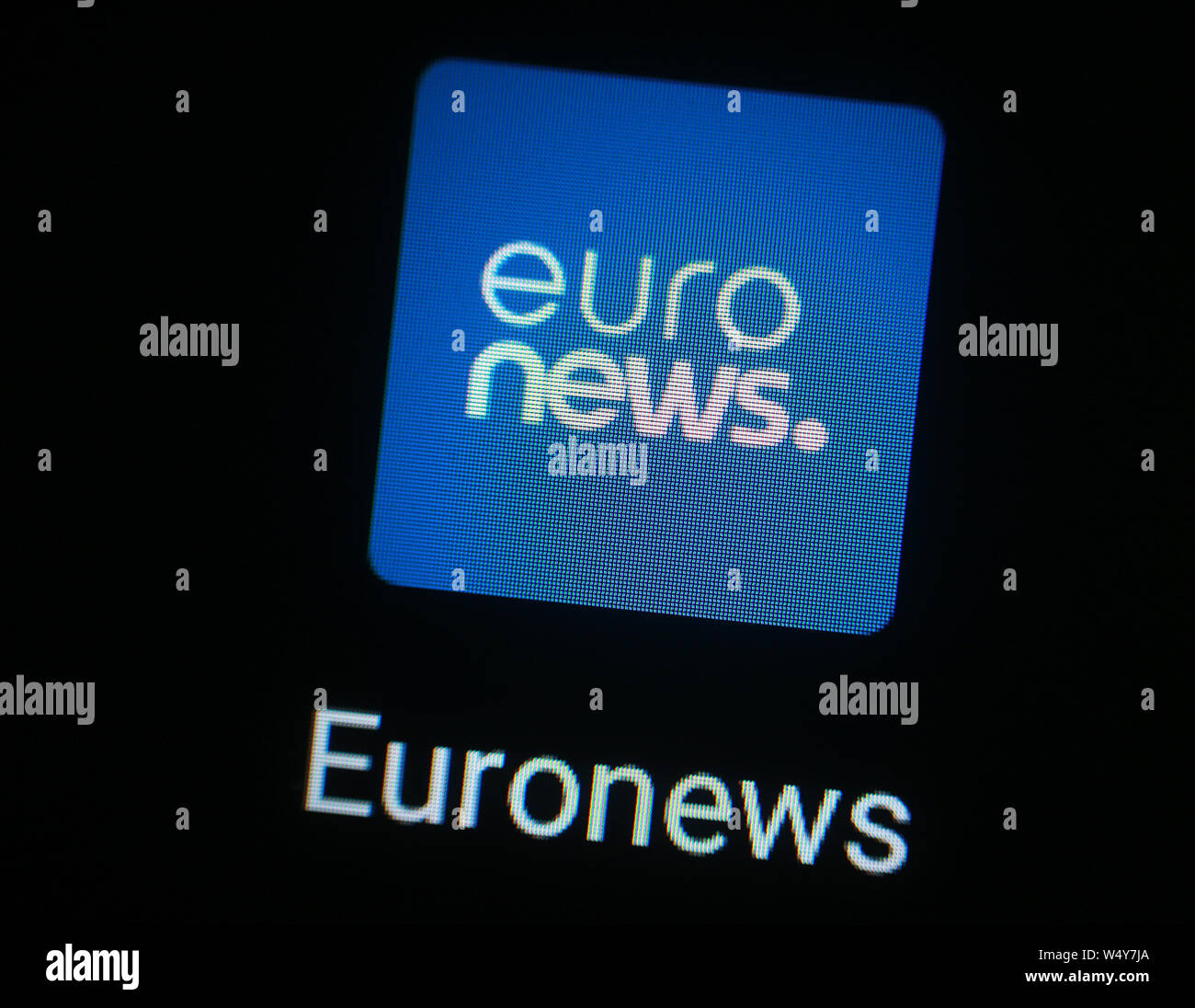 Euronews tv channel hi-res stock photography and images - Alamy