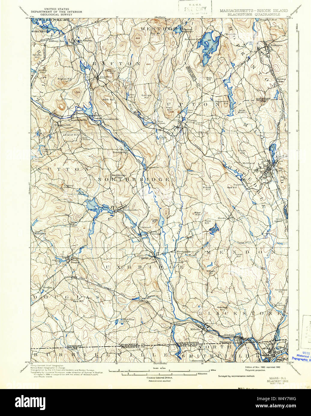 Blackstone map hi-res stock photography and images - Alamy