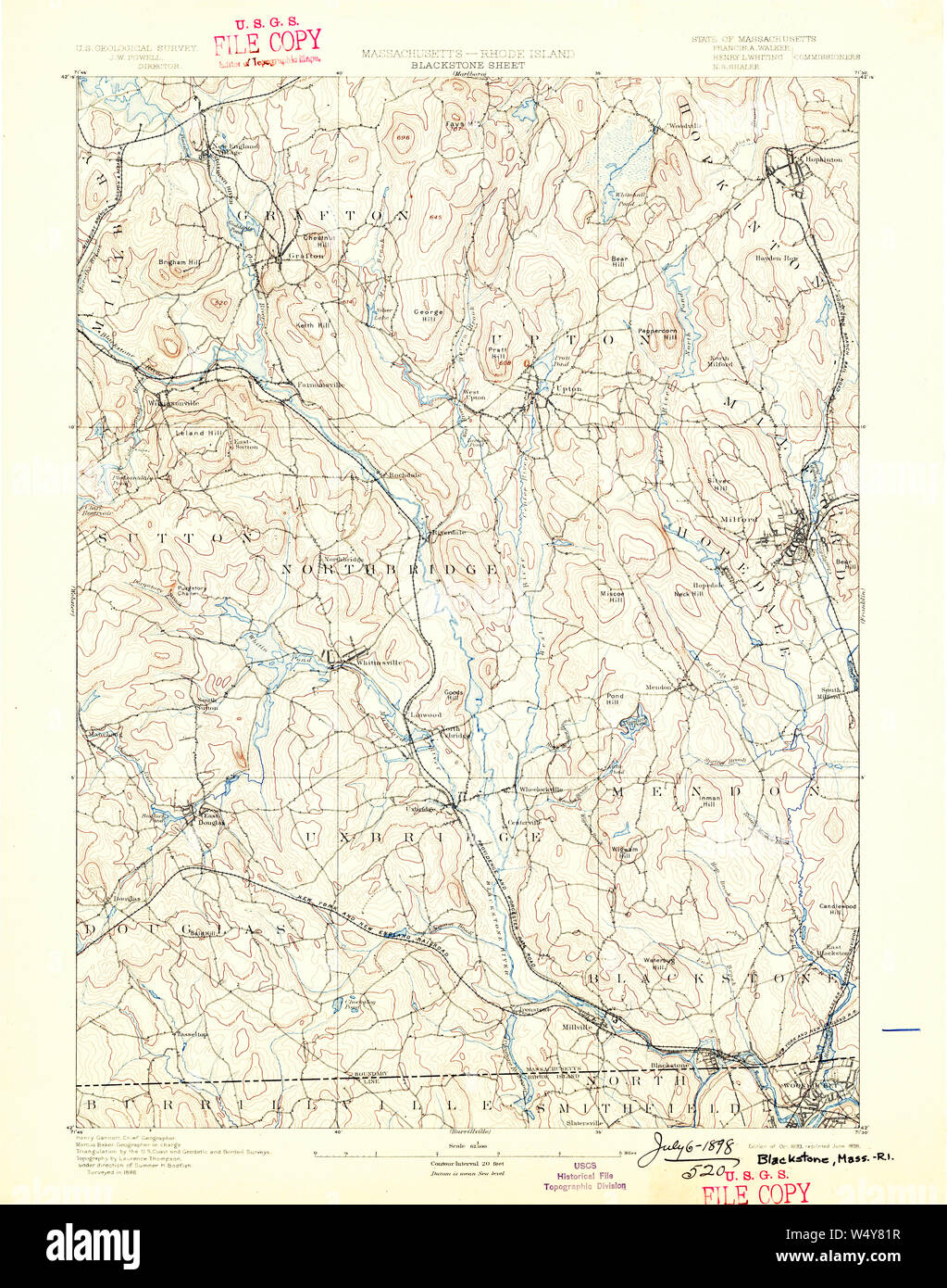 Blackstone map hi-res stock photography and images - Alamy