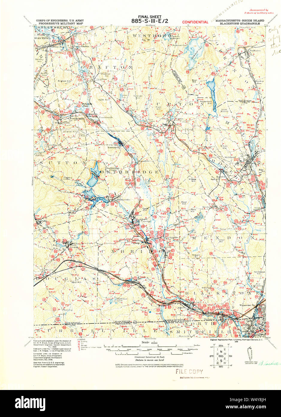 Blackstone map hi-res stock photography and images - Alamy
