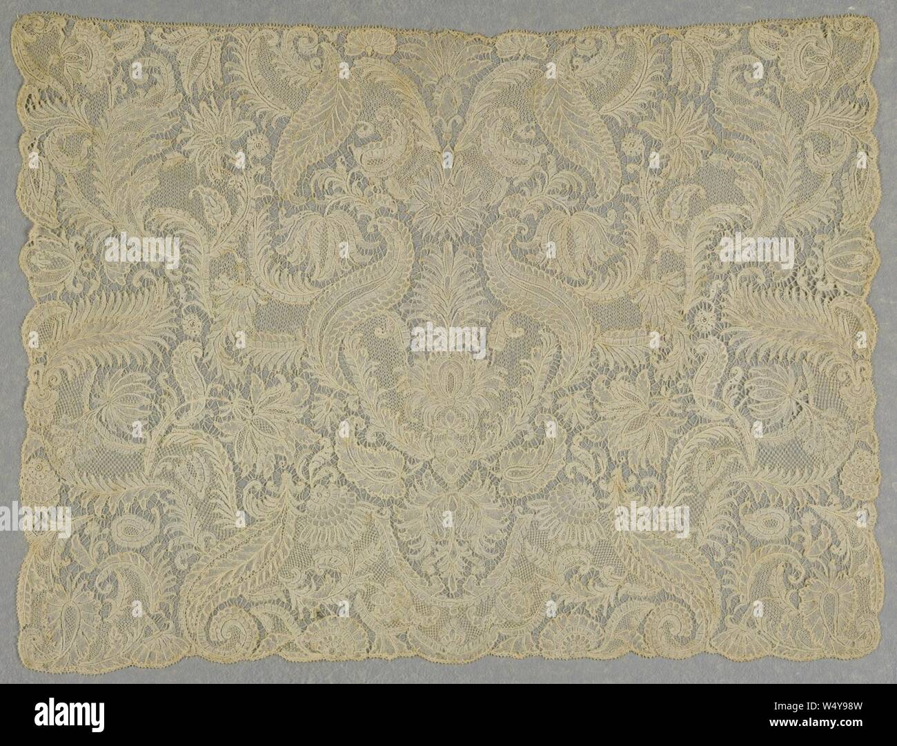 Cravat End (Belgium), early 18th century Stock Photo - Alamy