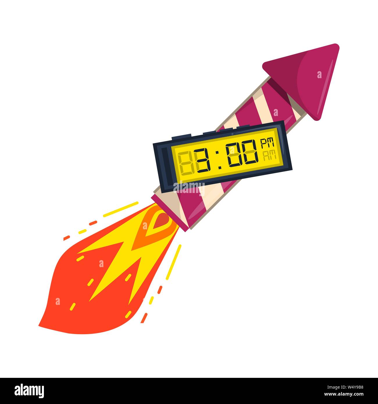 time clock watch alarm cartoon Stock Vector Image & Art - Alamy