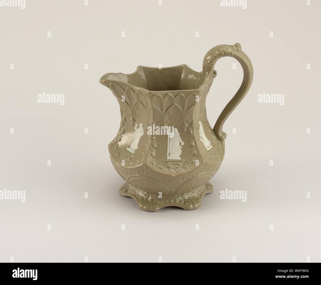 Cream Pitcher (England), 19th century Stock Photo - Alamy