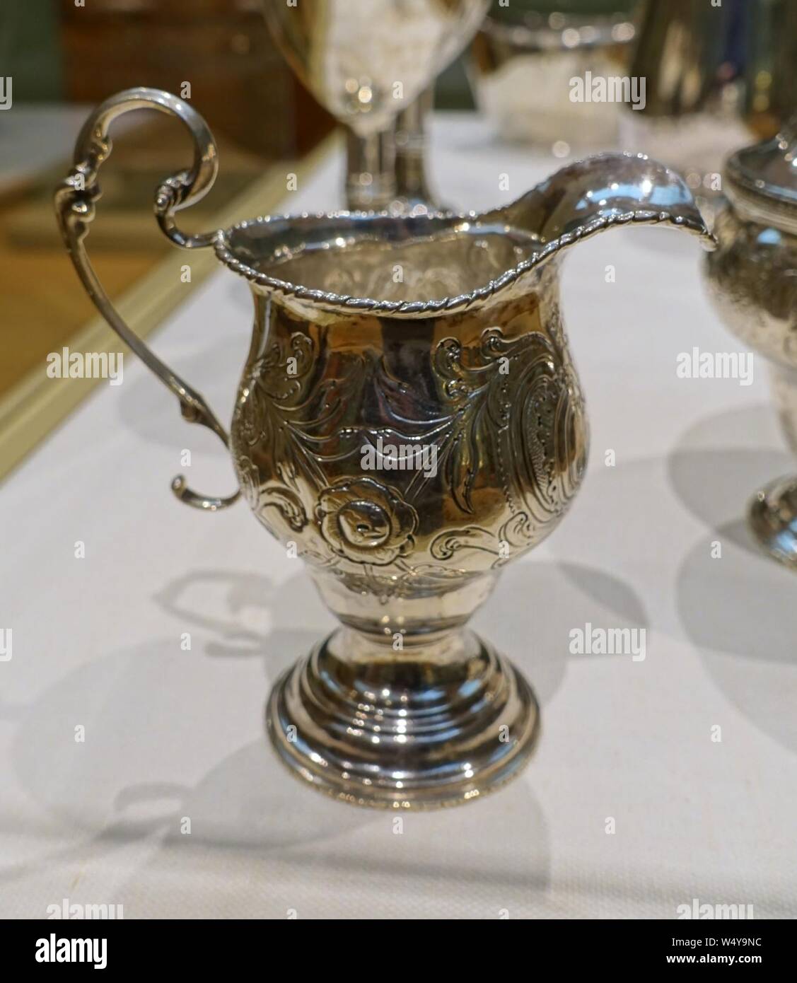 Cream pot, William W. Gilbert, New York City, c. 1770, silver Stock ...