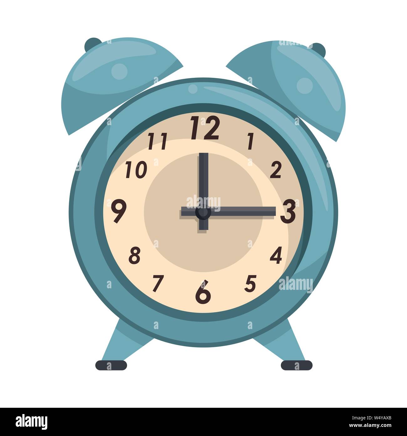 time clock watch alarm cartoon Stock Vector Image & Art - Alamy