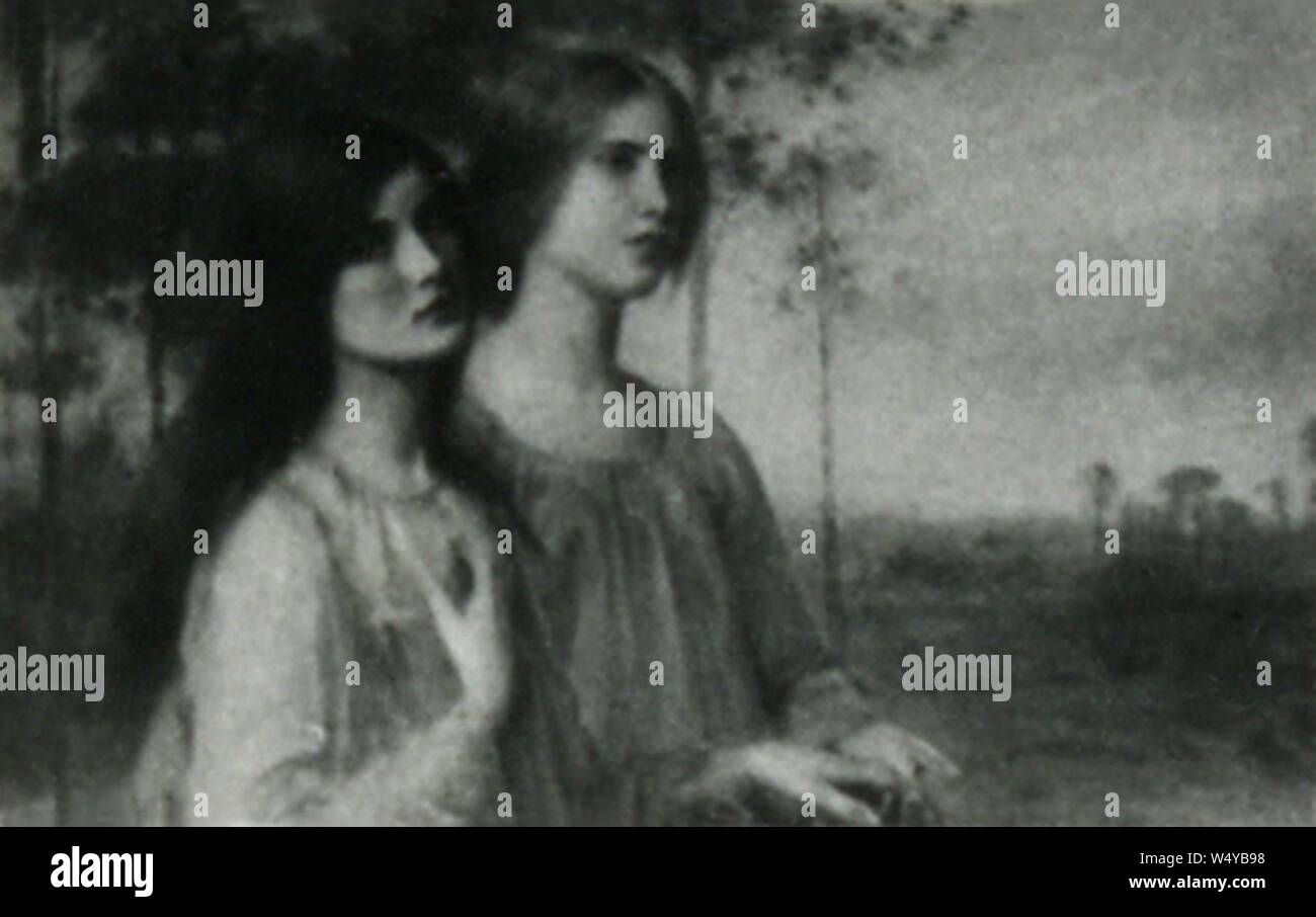 Crepuscle - Joan Brull i Vinyoles (1863-1912) - 0 Stock Photo - Alamy