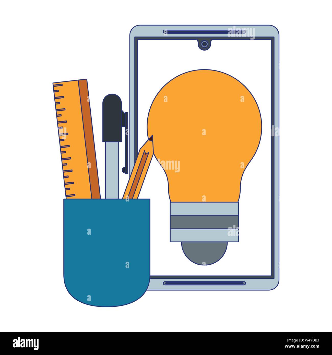technology digital online modern cartoon Stock Vector Image & Art - Alamy