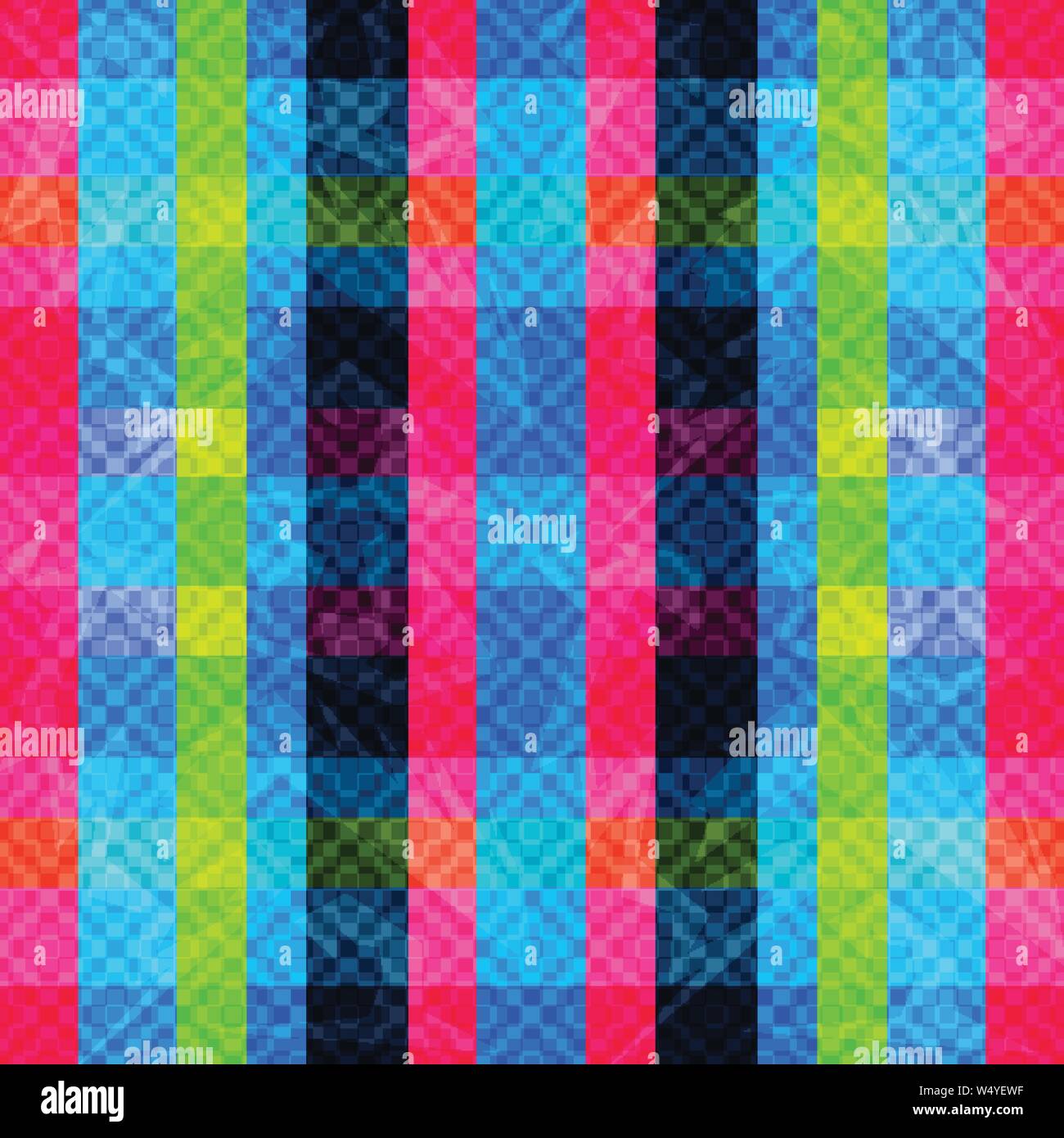 Psychedelic color lines polygons hi-res stock photography and images ...