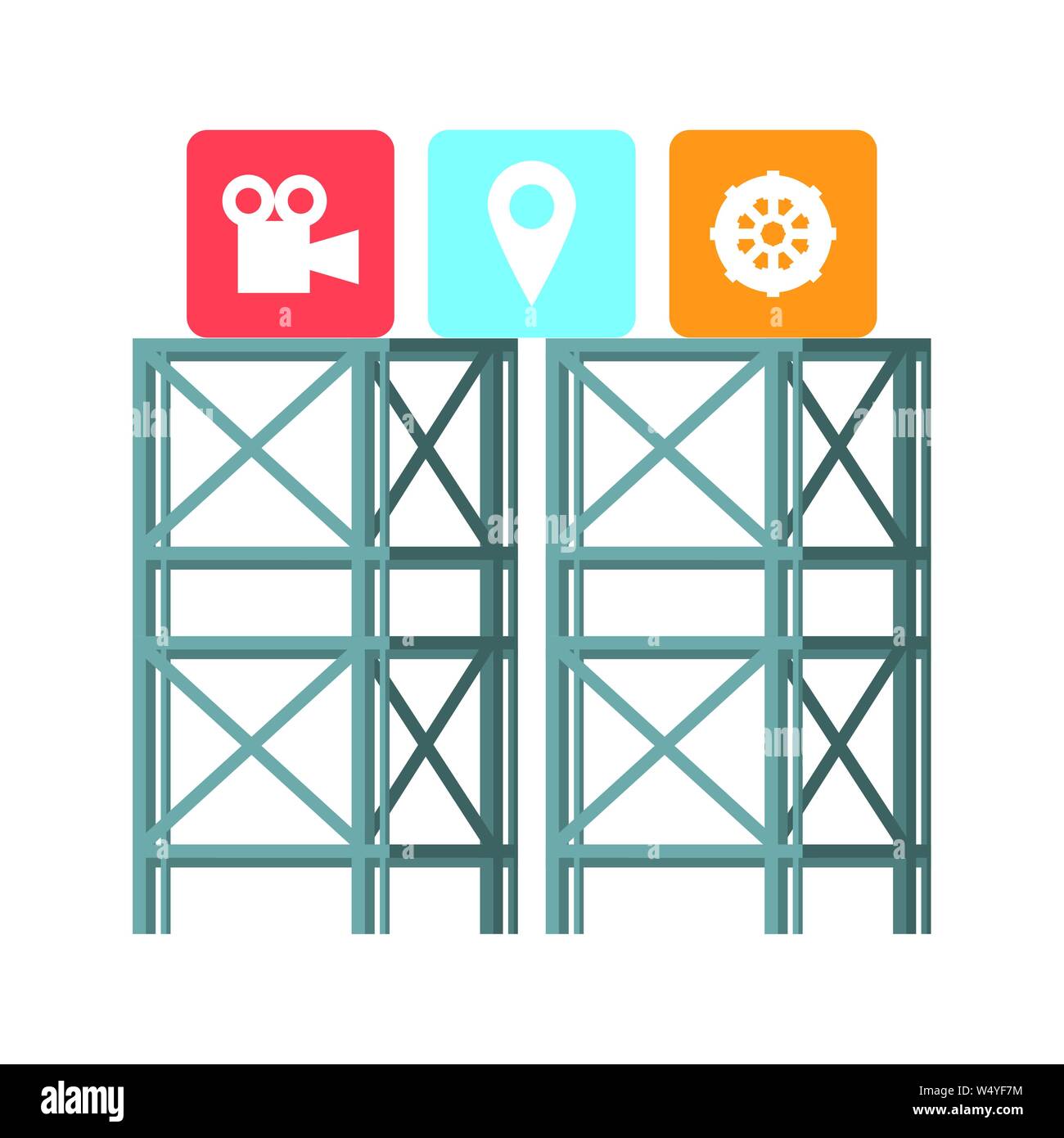 technology digital online modern cartoon Stock Vector Image & Art - Alamy