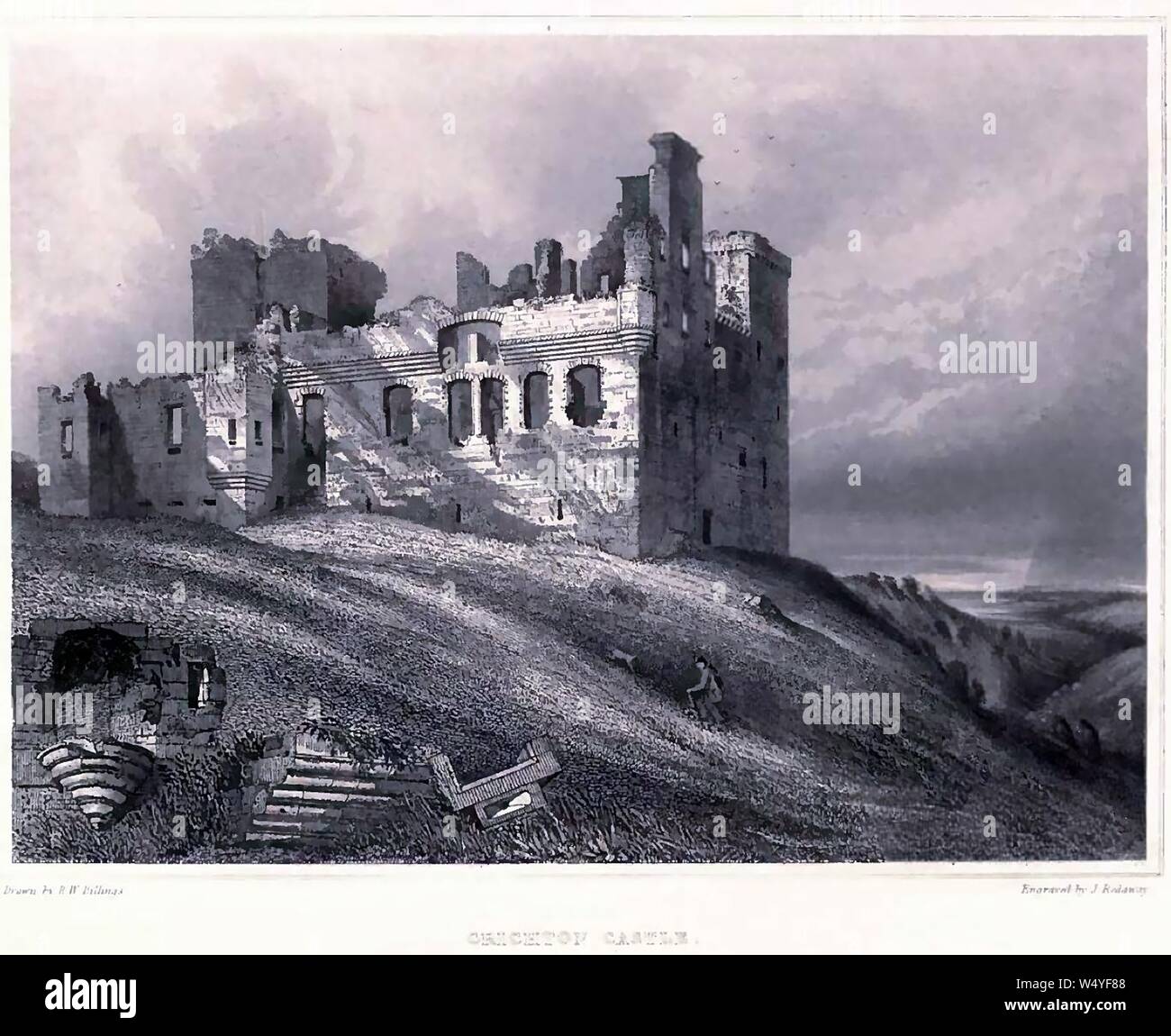 Crichton castle hi-res stock photography and images - Alamy