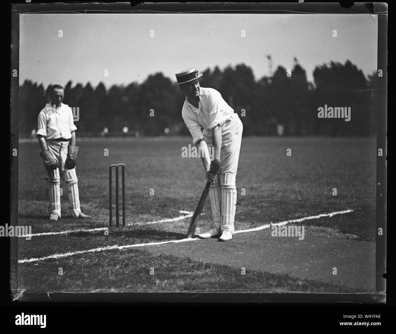 Archival cricket Black and White Stock Photos & Images - Alamy