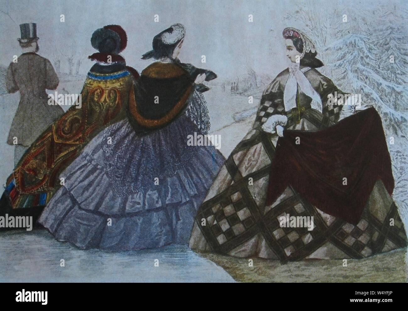 Fashion 1860 hi-res stock photography and images - Alamy