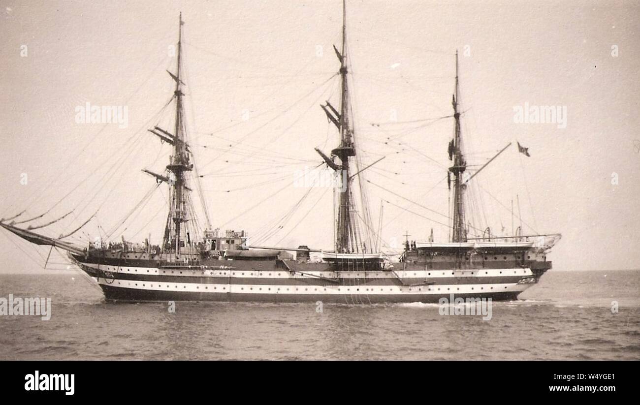 Cristoforo Colombo Italian Royal Navy ship Stock Photo - Alamy