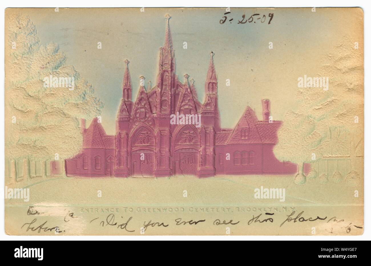 Historical postal card Cut Out Stock Images & Pictures - Alamy
