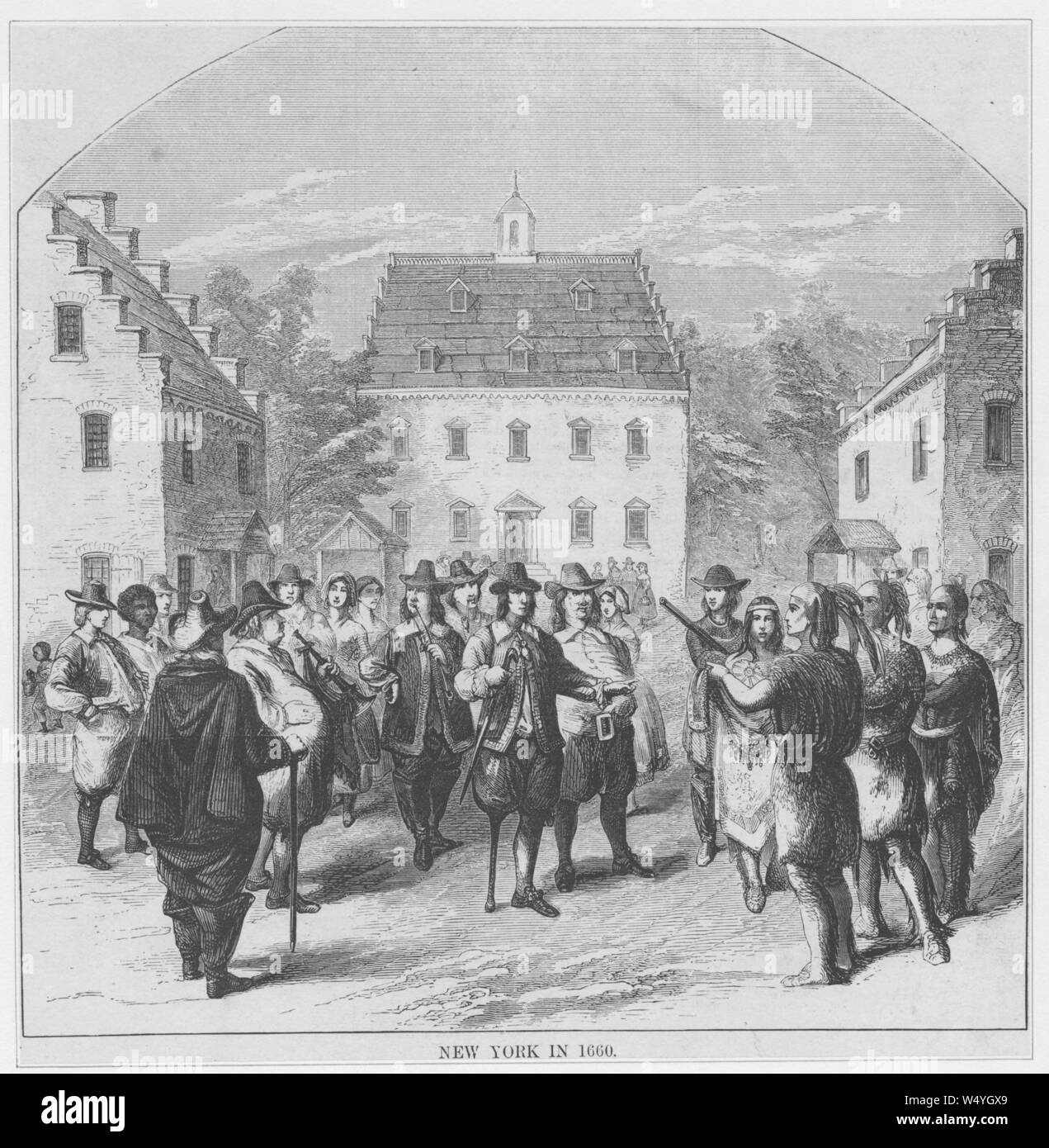 1600s new york hi-res stock photography and images - Alamy