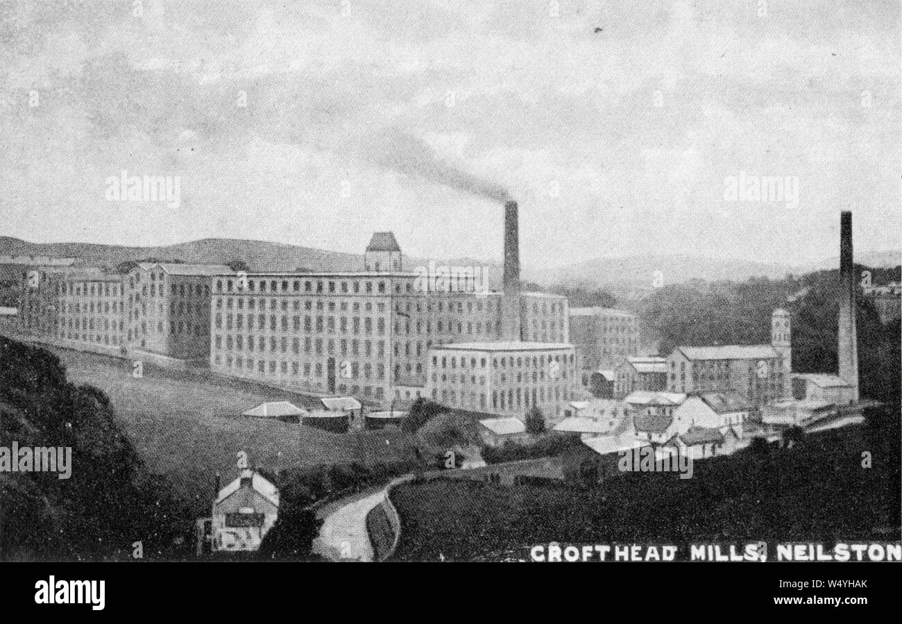 Crofthead Mills at Neilston Stock Photo - Alamy