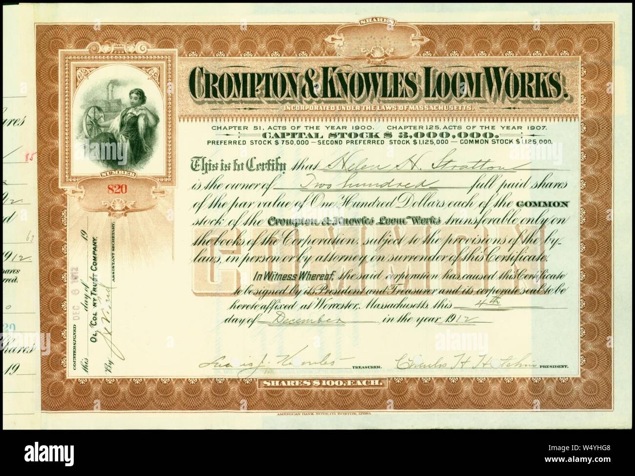 Crompton Knowles Worcester Loom Works