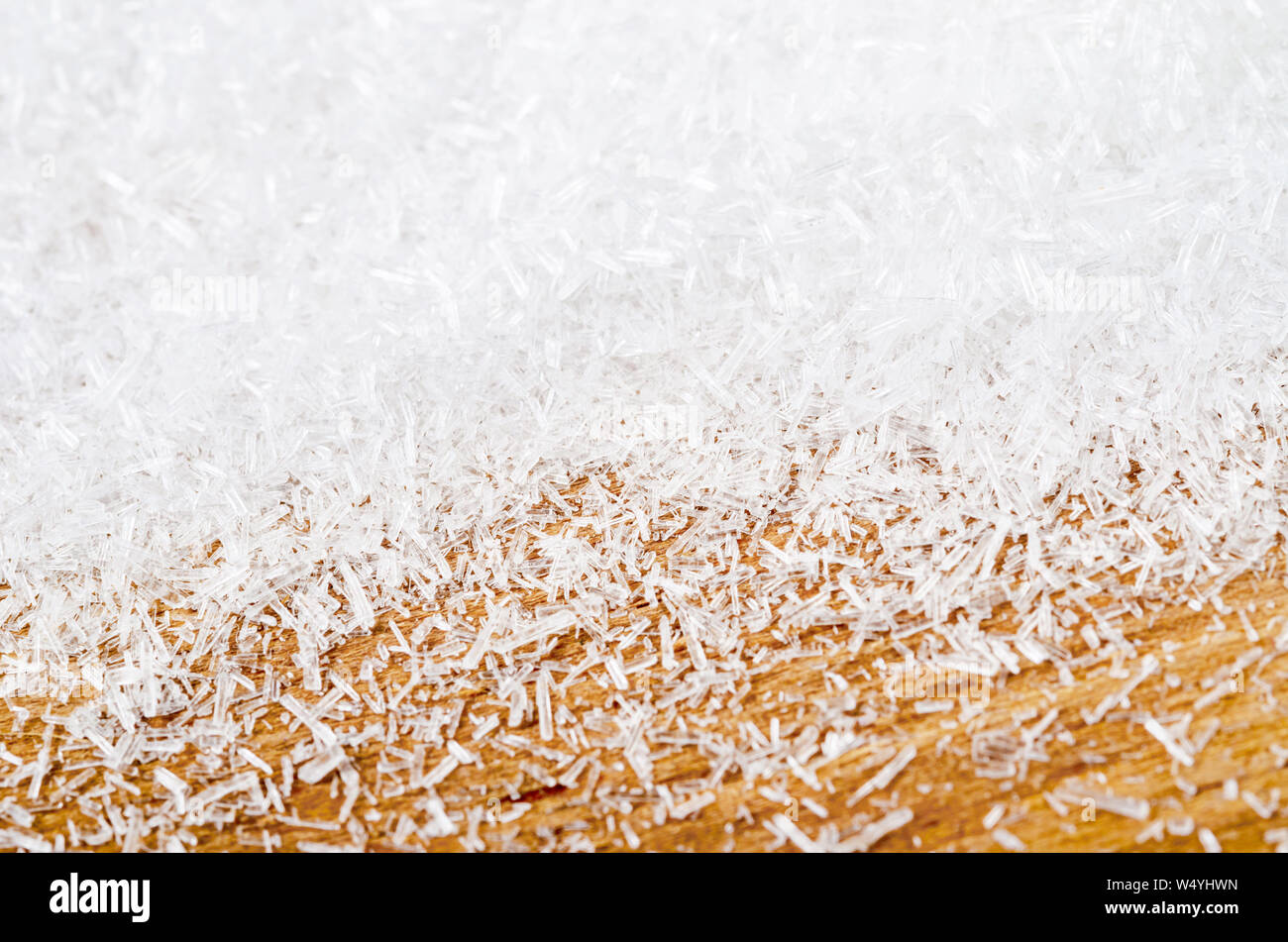 Monosodium glutamate (MSG), a flavor enhancer in many asian food Stock ...