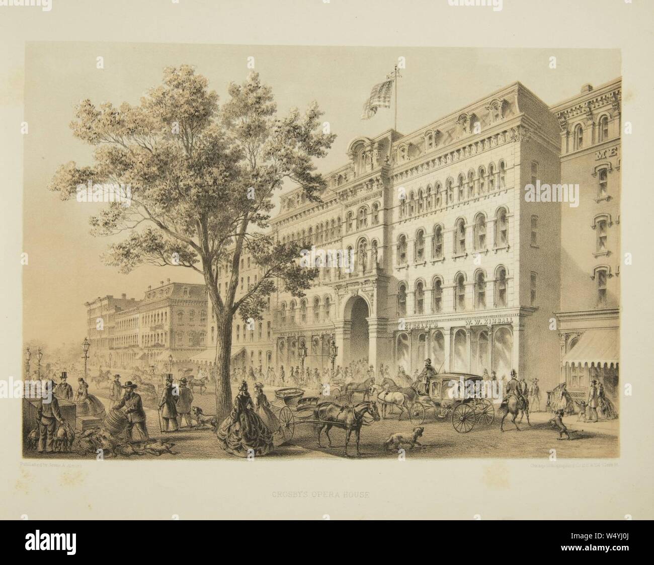 Crosby's Opera House Stock Photo - Alamy