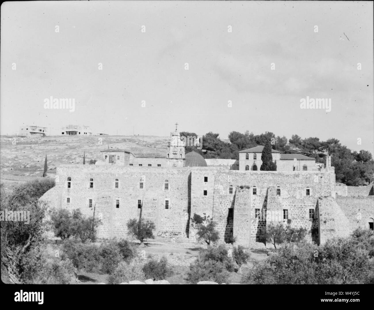 Cross monastery 15171u Stock Photo - Alamy