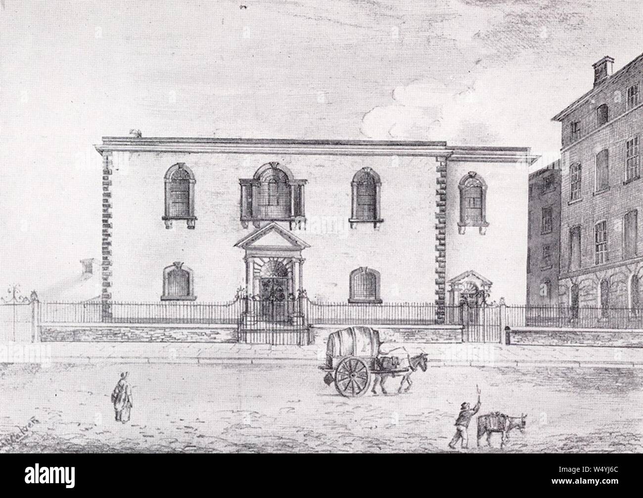 Cross Street Chapel Manchester (1835 Stock Photo - Alamy