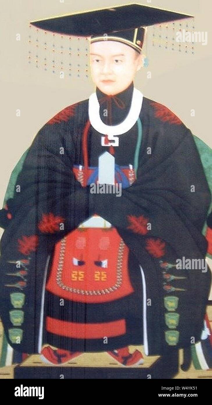 Crown Prince Hyomyeong of Joseon Stock Photo - Alamy